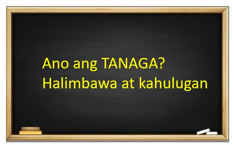 Ano ang Tanaga Halimbawa at Kahulugan